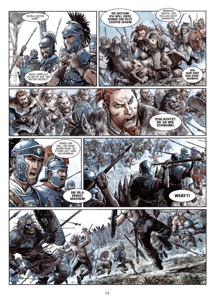 Die Römer im Comic: gewaltig und düster - Das Erbe Roms Das Erbe Roms