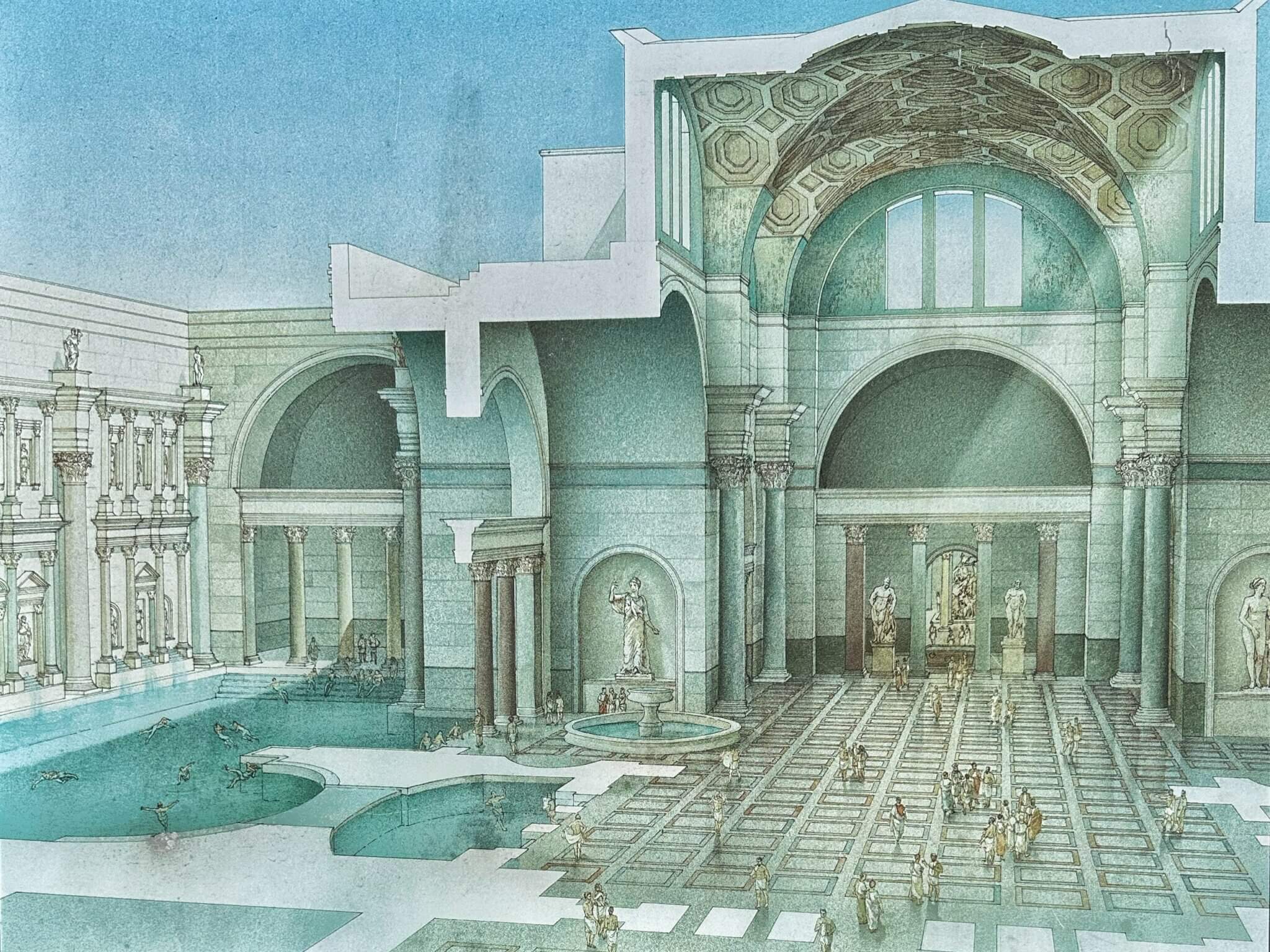 Die Caracalla Thermen in Rom - Das Erbe Roms Das Erbe Roms